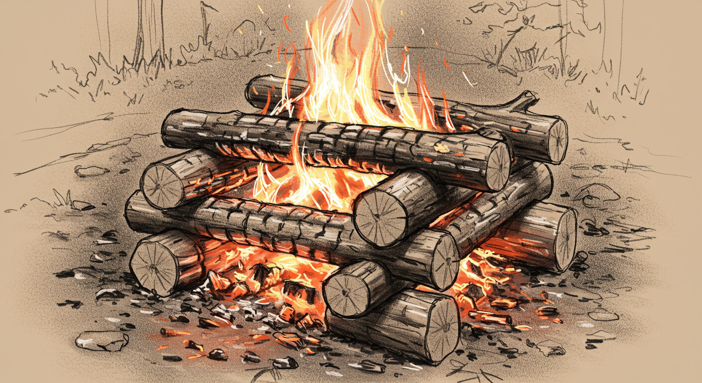 5 Campfire Building Tips - BUCKFISH